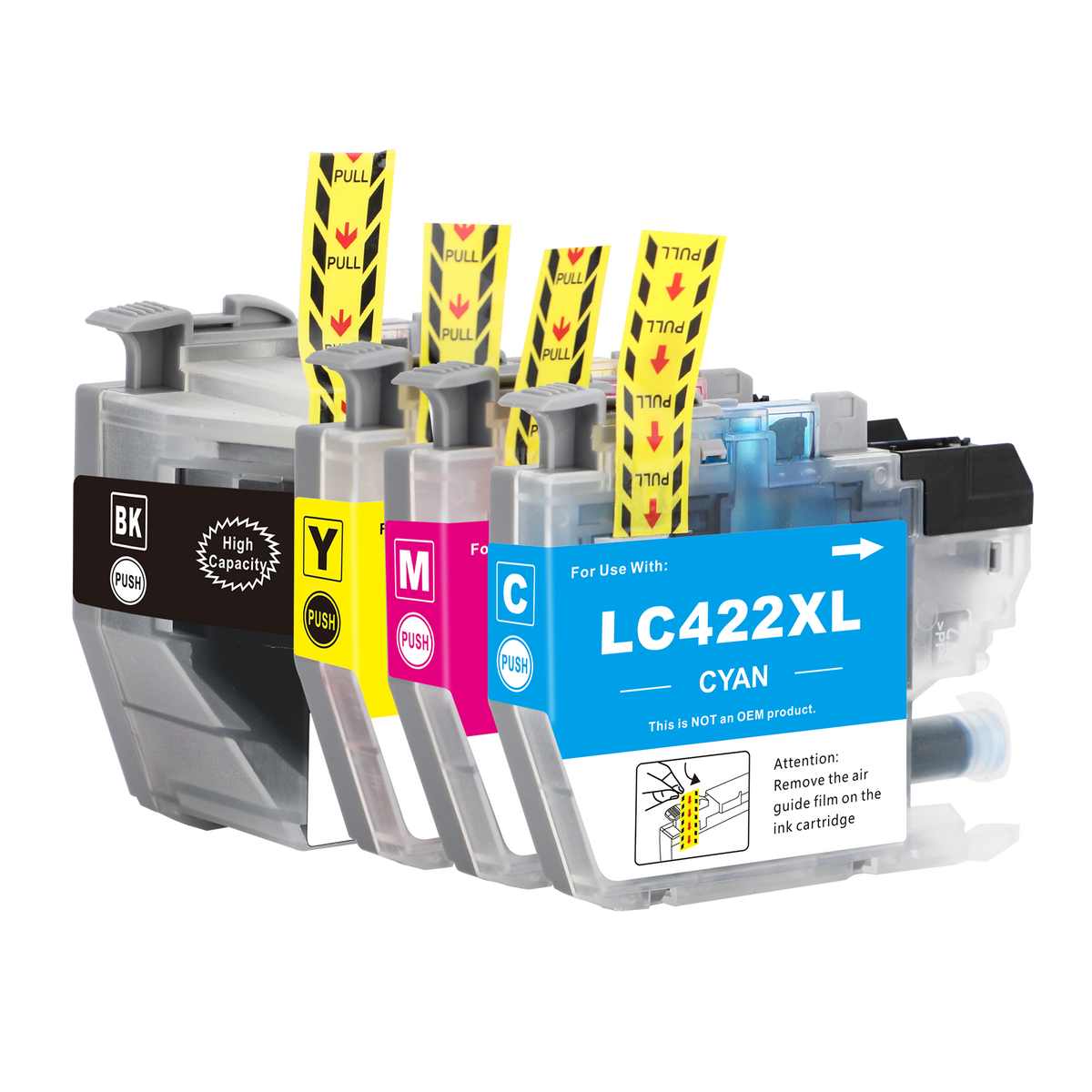 Cartouche d'encre compatibles Brother LC422XL Multipack (1 Noir + 3 Co ...